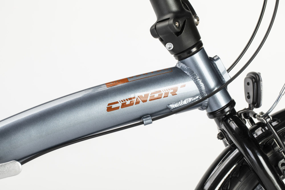 Bicicleta Plegable Conor Denver Gris - Las Bicis Naranjas Bicicleta Plegable Conor Denver Gris - Las Bicis Naranjas